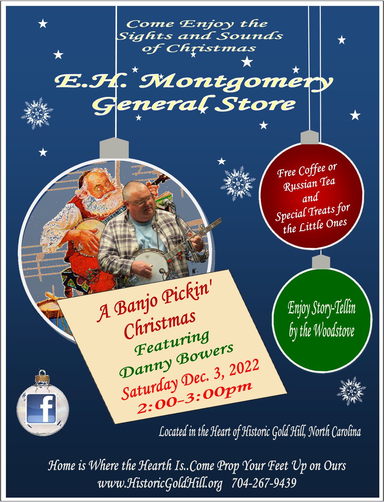 Christmas in the Village is a magical time with family - Historic Gold Hill